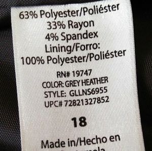 George | Jackets & Coats | George Womens Lined Grey Jacket | Poshmark